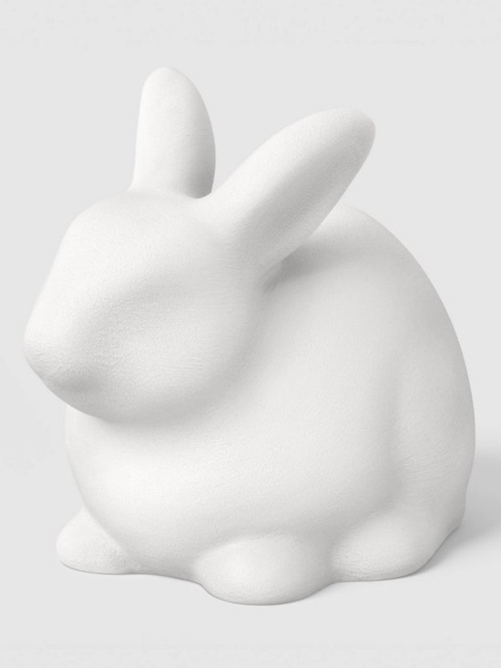 Accents | Threshold Target Ceramic Laying White Bunny Rabbit New Easter ...